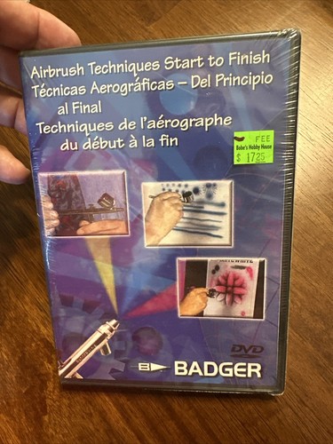 Airbrush Techniques Start To Finish Instructional DVD By Badger - New ...