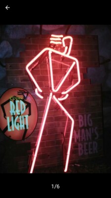 Vintage Hard to find rare Coors red light 1995 real glass neon sign | eBay
