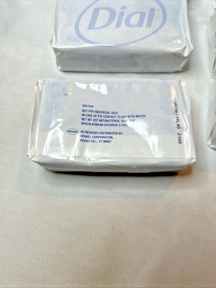 Dial Antibacterial Soap 4ox Bars (6 bars) Individually Wrapped | eBay