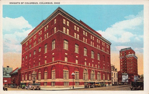 Columbus Ohio OH Knights Of Columbus Postcard | eBay