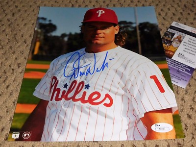 DARREN DUTCH DAULTON SIGNED 8X10 PHOTO JSA AUTOGRAPH PHILLIES BASEBALL ...