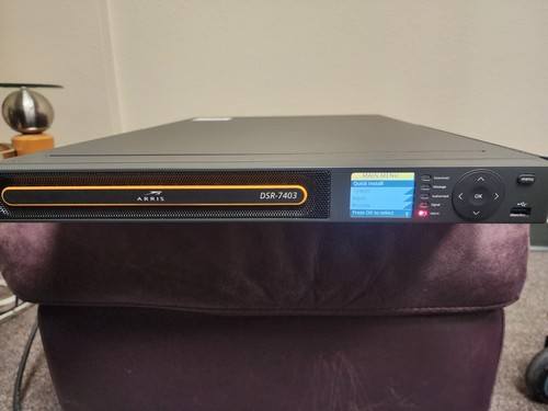 ARRIS DSR-7403 COMMERCIAL INTEGRATED SATELLITE RECEIVER/TRANSCODER | eBay