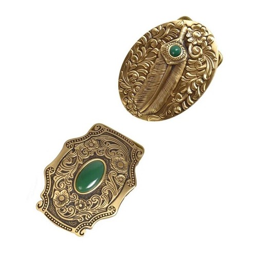 Brass Belt Buckle Ancient Mystery Magic Lucky Men Punk Waistband Belt ...