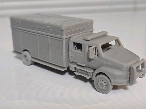 N Scale Sterling Crew Cab Fire Rescue Truck Undecorated Kit 3d Printed ...