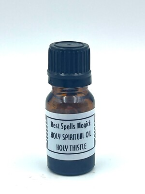 HOLY THISTLE Spell Herbal & Crystals Oil Handmade Best Spells Magick | eBay