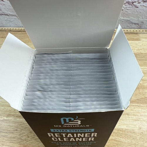 119 Tabs M3 Naturals Extra Strength Retainer Denture Cleaner Mint ...