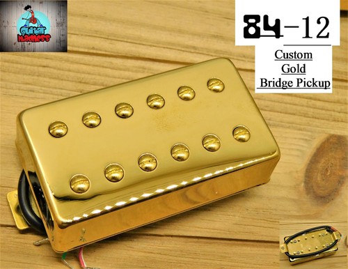 G.M. 84-12 Gold Custom Humbucker (52mm) Bridge Humbucker Gibson ...