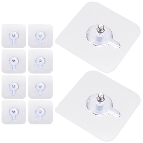 10 Pcs Heavy Duty Picture Hangers Photo Frame Nail Art Stickers Clothes ...