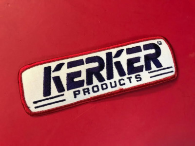 KERKER EXHAUST • NOS Vintage 6" Racing Patch Kawasaki GPZ750 GPZ1100 ...