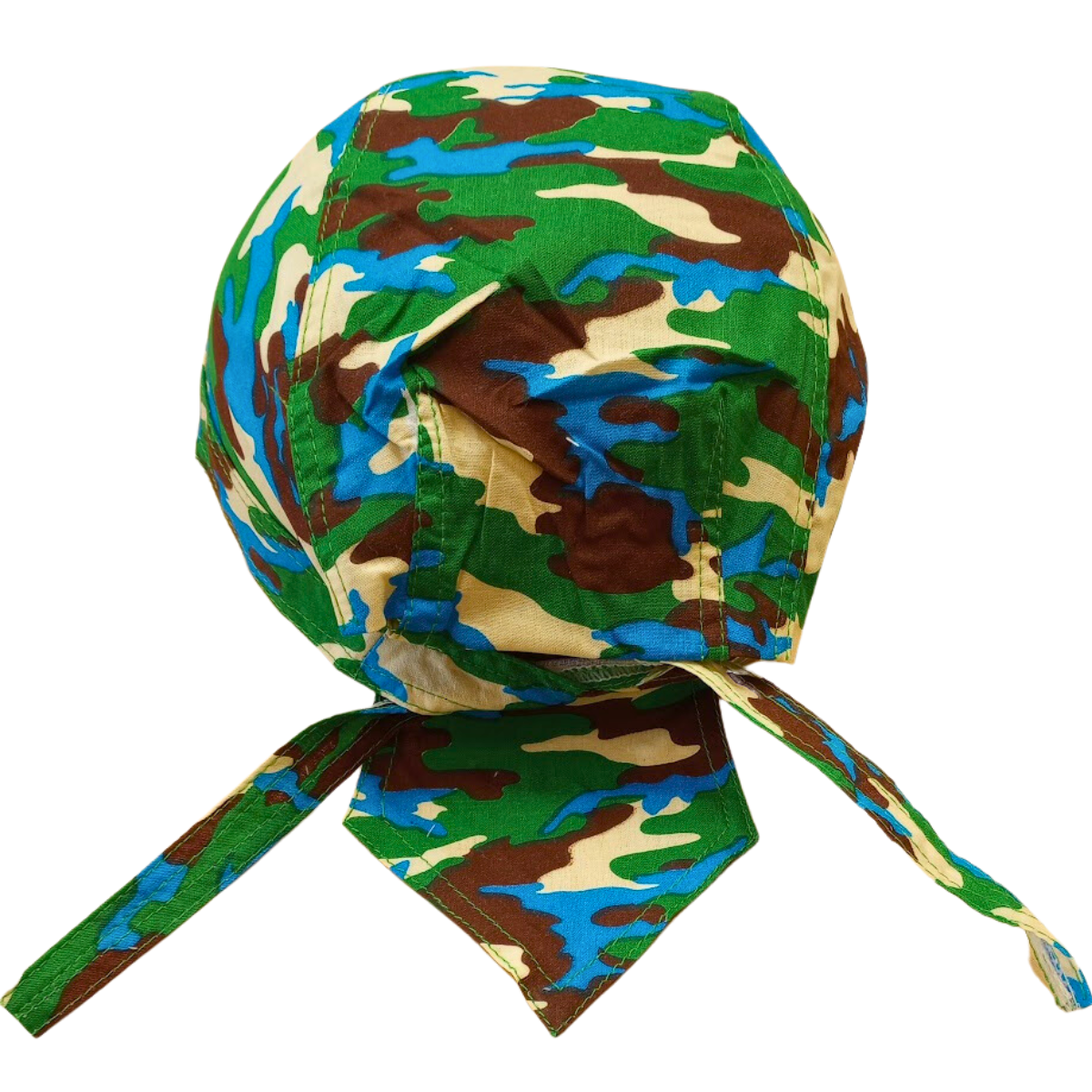 Camouflage Durag Skull Cap Head Wrap Biker Motorcycle Du Do Camo ...