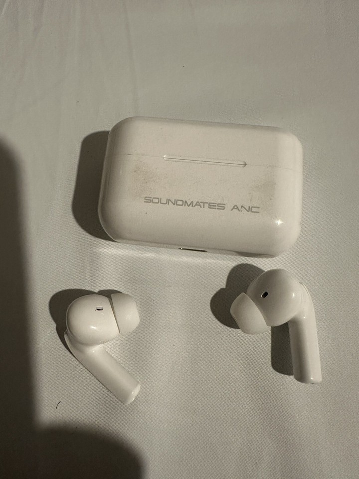 Sound Mates ANC Wireless Stereo Earbuds Bluetooth 5.0 Noise Cancelling ...