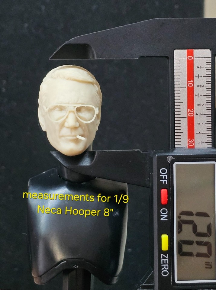 JAWS CHIEF MARTIN BRODY HEAD SCULPT 1:12 1:10 1:9 1:6 UNPAINTED | eBay