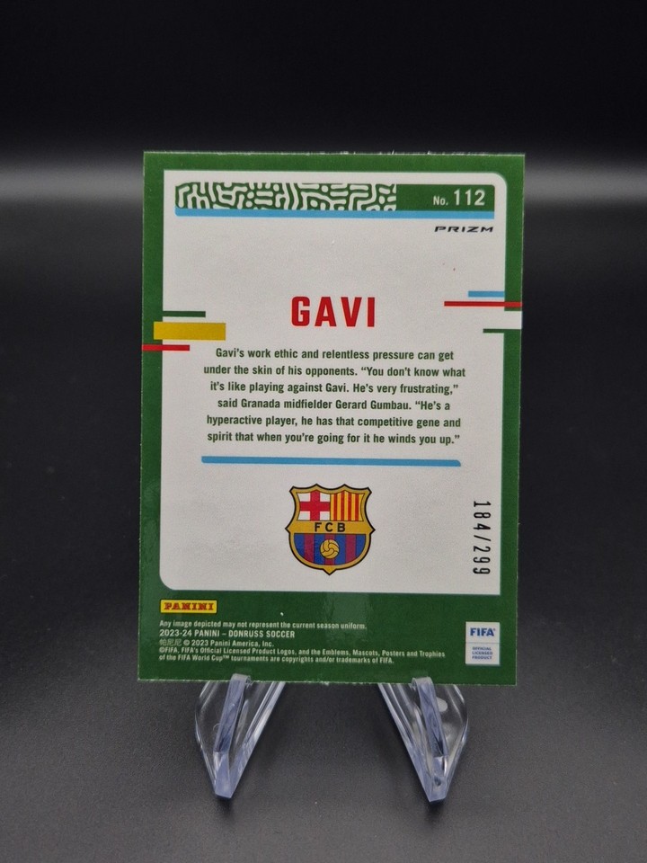 Panini Donruss 2022-23 - Gavi FC Barcelona - Parallel /299 | eBay