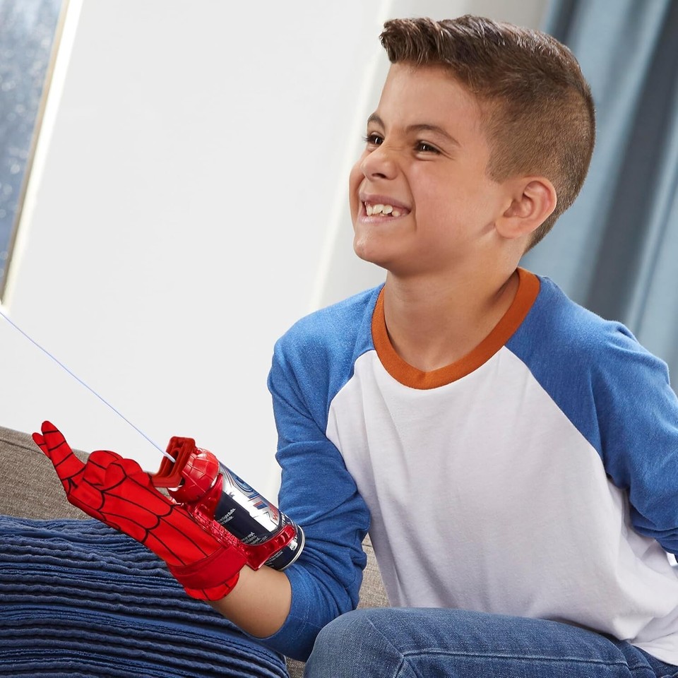 Spider Man Super Web Slinger Web Shooter Glove Water Refillable Marvel ...