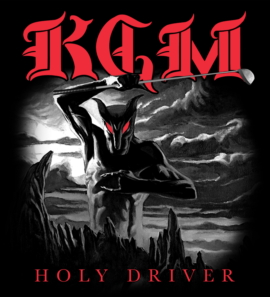 Keep Golf Metal Holy Driver Golf Towel 16x24 Heavy Holy Diver AMPLIFIED ...