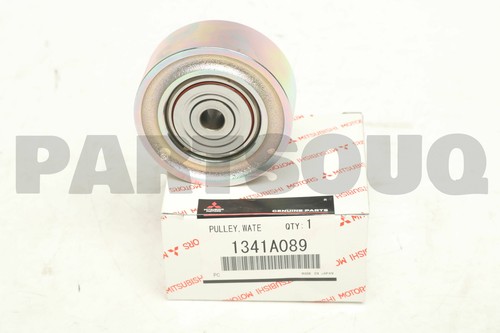 1341A089 Genuine Mitsubishi PULLEY,WATER PUMP ID | eBay