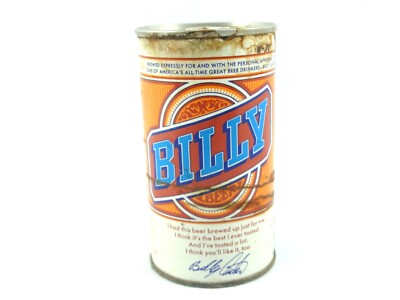 Billy 12 Ounce Empty Beer Can Pop Top Cold Spring Brewing MN | eBay