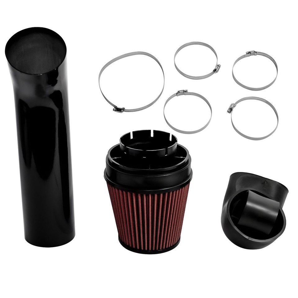 4 Inch LS Swap Cold Air Intake Kit w/ Filter for LSX 4.8L 5.3L 5.7L 6 ...