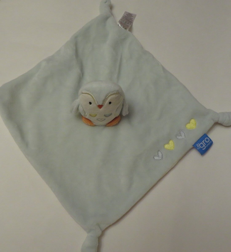 The Gro Company owl knotted ends Baby Security Blanket Lovey (RARE) | eBay