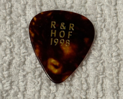 EAGLES JOE WALSH GUITAR PICK 1998 ROCK & ROLL HALL OF FAME PLECTRUM ...