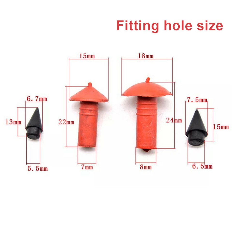 Tire Plugger Tubeless Tire Wheel Repair Gun Kit Mushroom Plug Probe ...