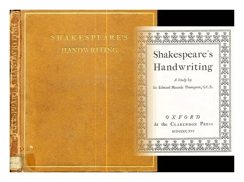 William Shakespeare Handwriting Font