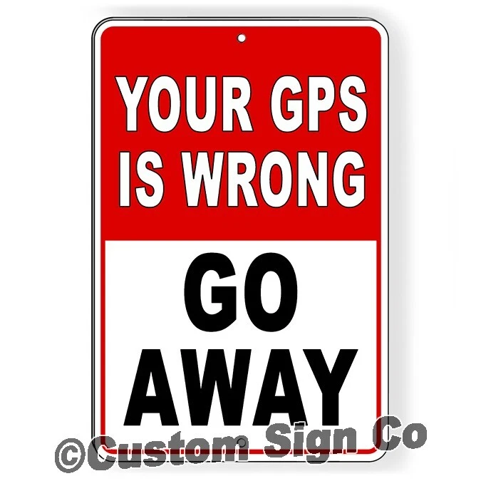 Gone Away Sign