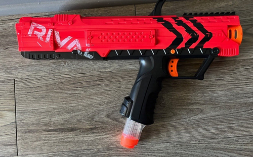 NERF Rival Apollo XV-700 Red Blaster with Ammo clip | eBay