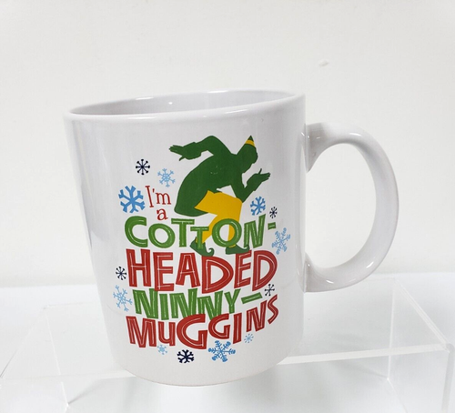 Buddy The Elf Ceramic Mug Coffee Cup 20oz I'm a cotton headed ninny ...