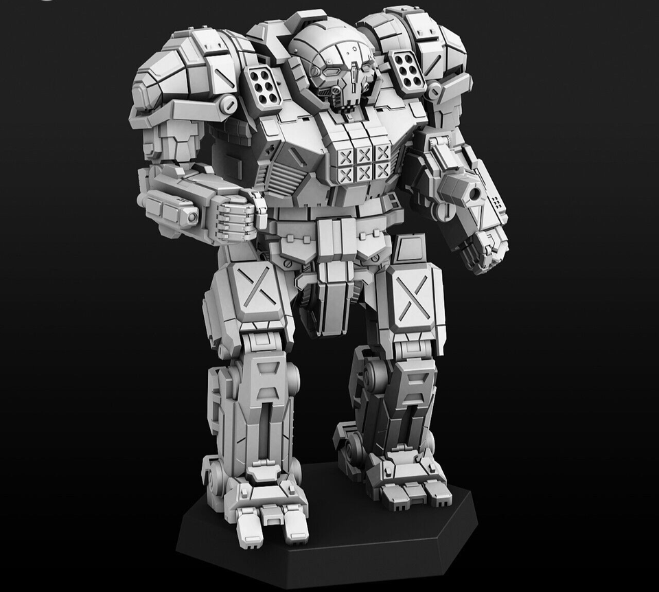 AS7 Atlas "Atlanticus" Alternate Mech For Battletech -D -K -K2 6mm-10mm ...
