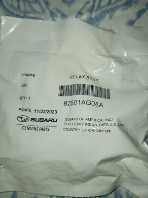 05 Subaru Outback H6 Fan Relay Set | eBay