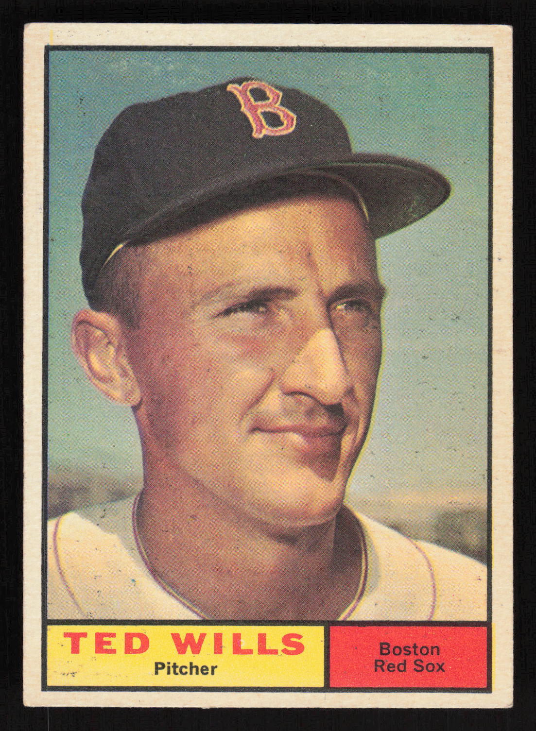 1961 Topps #548 Ted Wills Card | eBay