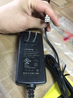 Genuine LINKSYS Power Adapter KSAS0501200350HU 12V 3.5A Power Supply 4P ...
