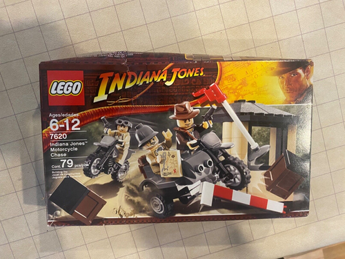 LEGO Indiana Jones: Indiana Jones Motorcycle Chase (7620) - Unopened ...