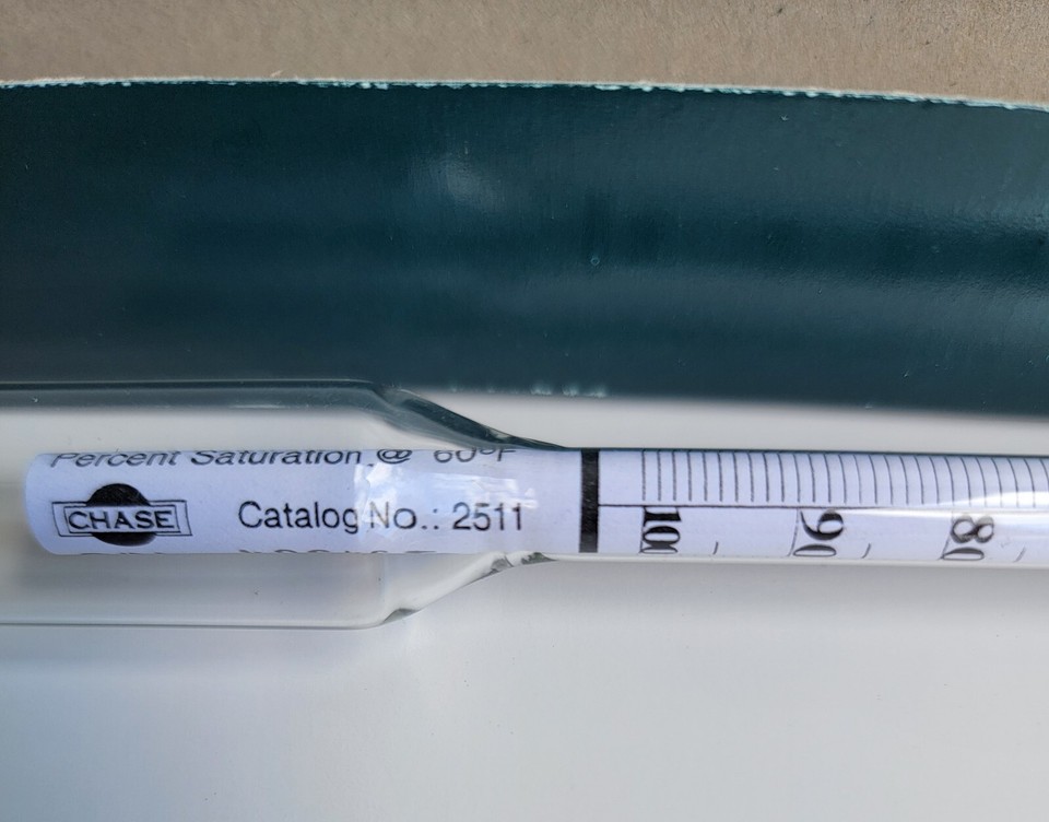 CHASE PRECISION HYDROMETER 2511. 0/100 | eBay