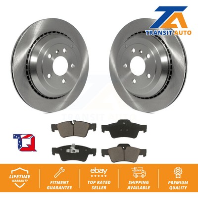 [Rear] Brake Rotor Ceramic Pad Kit For Mercedes-Benz ML350 GL350 R350 ...
