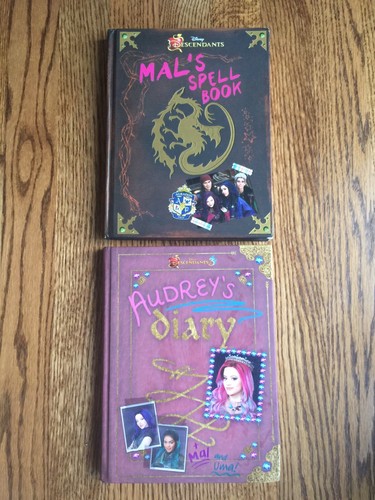 Disney Descendants Audreys Diary & Mal’s Spell First Edition Hardcover ...