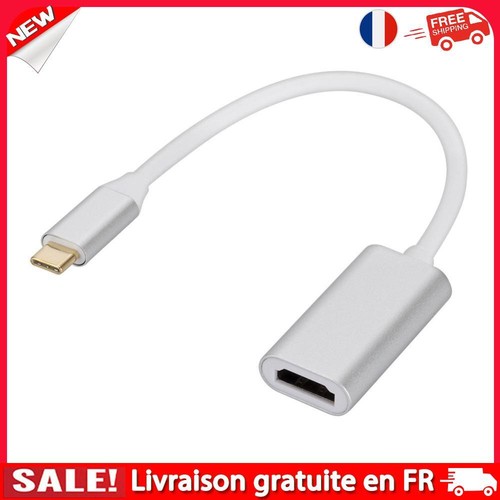 2xType-C to HDMI-compatible Adapter Cable Android Phone Screen ...