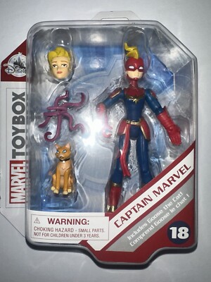 TOY BOX Disney Store Exclusive MARVEL'S CAPTAIN MARVEL - Avengers ...