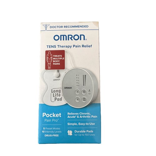 Omron TENS Therapy Pain Relief Unit Muscle Stimulator Pocket Pain Pro ...
