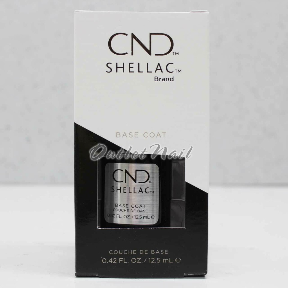 CND Shellac Gel Polish Collection UV Base,Top Coat,Remover,Scrub Fresh ...