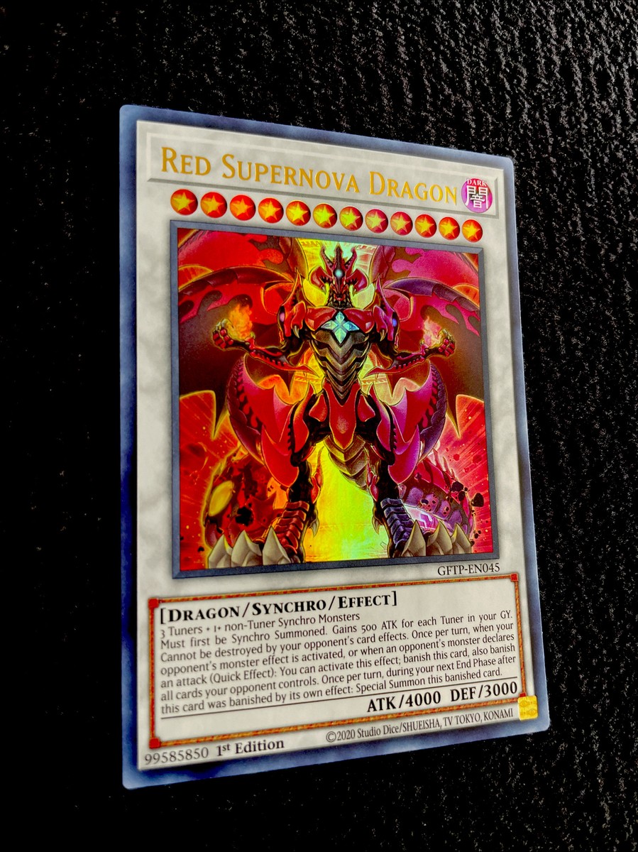 Yu Gi Oh Red Supernova Dragon