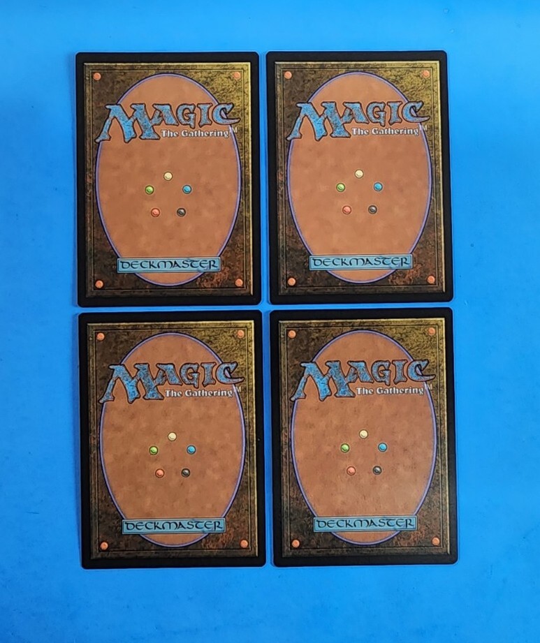 4x Thriving Bluff Jumpstart 2020 JMP Mtg Magic Mountain Colorless Land ...