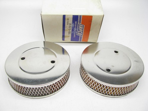 (2) Iapco A-0171-001 Round Air Cleaner Filter SU Carburetor For 1956-61 ...