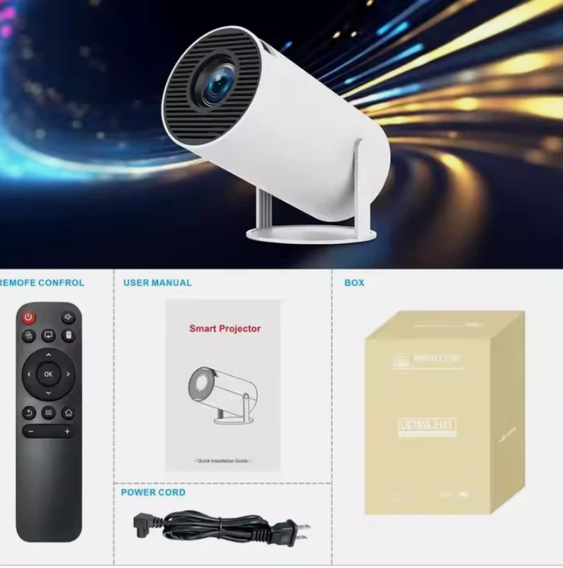 Portable LCD Projector Android 11 & WiFi Home Theater 9345750093485 ...