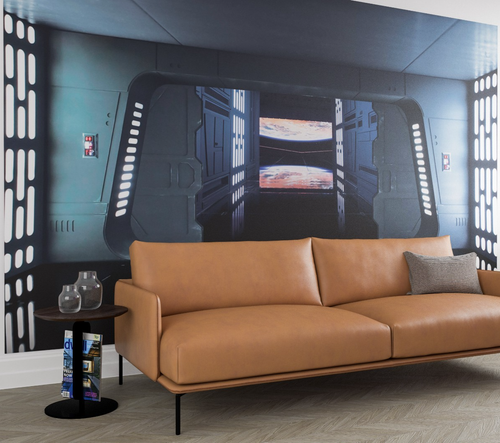 Star Wars Photo Wallpaper 368x248cm Death Star Entrance bedroom wall ...