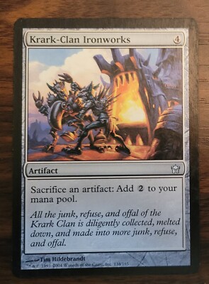 Krark-Clan Ironworks x1 MTG Fifth Dawn Magic Moderate Play MP English ...