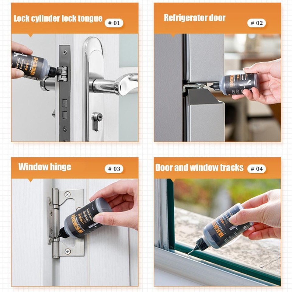 Graphite Powder Lock Lubricant For Lock Cylinder Car Bikes Padlock π[