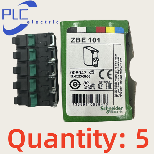 5PCS ZBE101 New Schneider Contact Block Free Shipping ZBE-101 | eBay