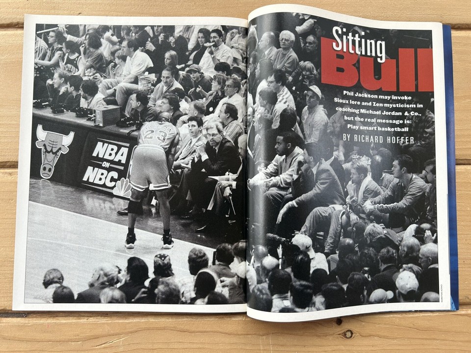 Michael Jordan Phil Jackson Chicago Bulls Sports Illustrated May 27 ...